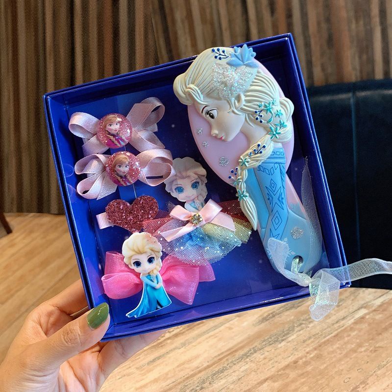 Jual SET Sisir Jepitan Pita Anak Disney Princess / Sisir Elsa Frozen ...