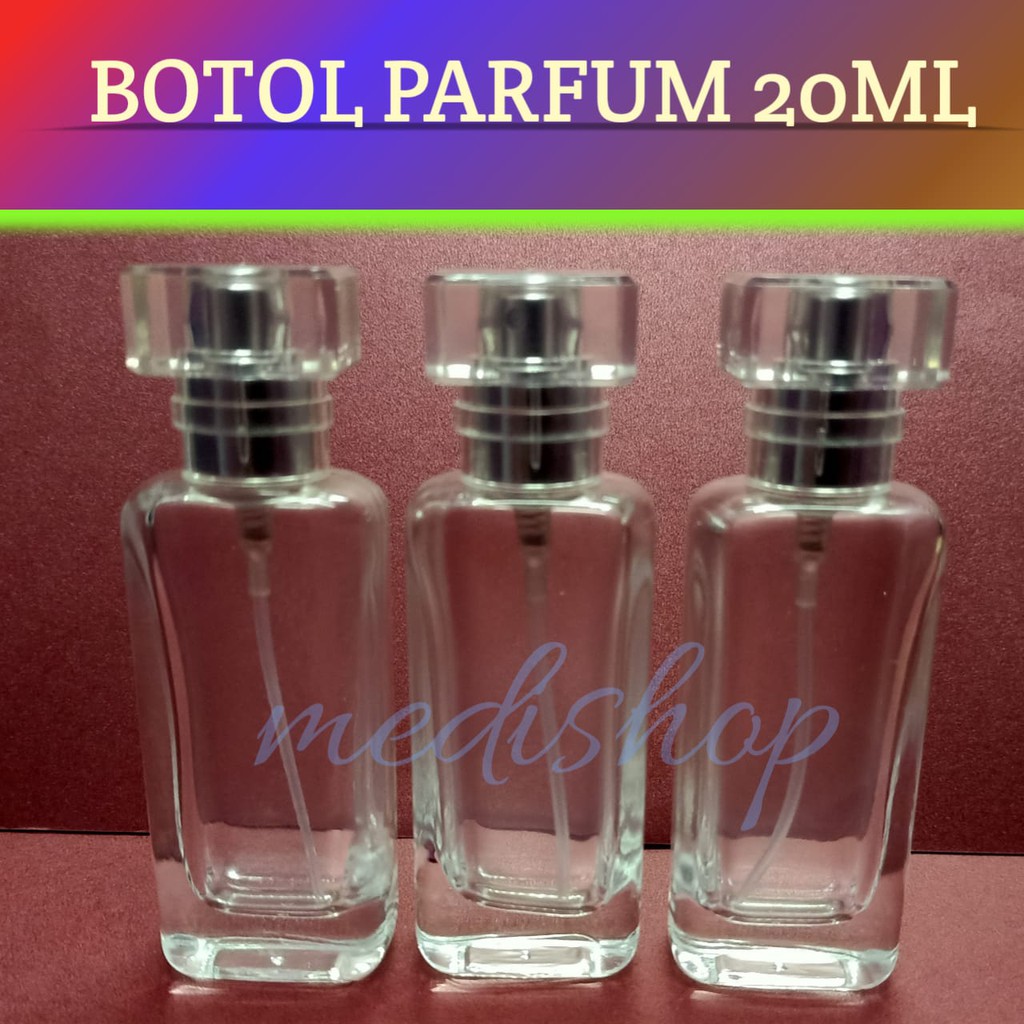 Jual Botol kaca botol parfum spray 20ml | Shopee Indonesia