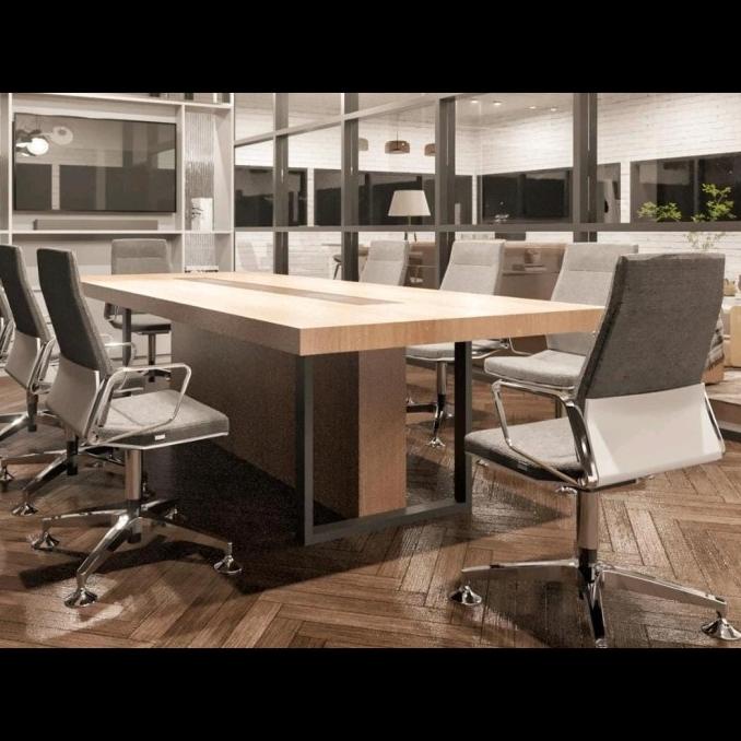 Jual PAKET MEJA KERJA, MEJA MEETING 8 ORANG , BISA CUSTOME INCLUD ...