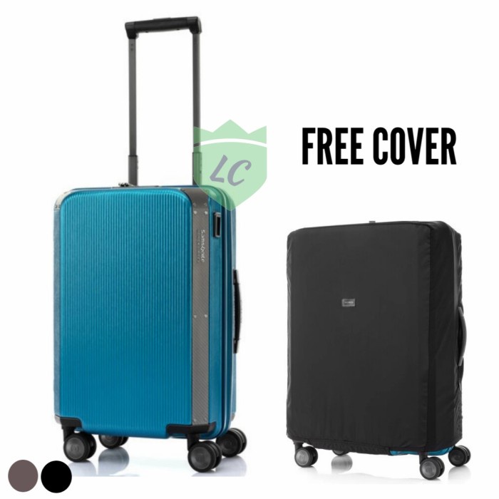 Jual Koper Samsonite Black Label Fanthom 55/25 inch Small Cabin - Biru ...