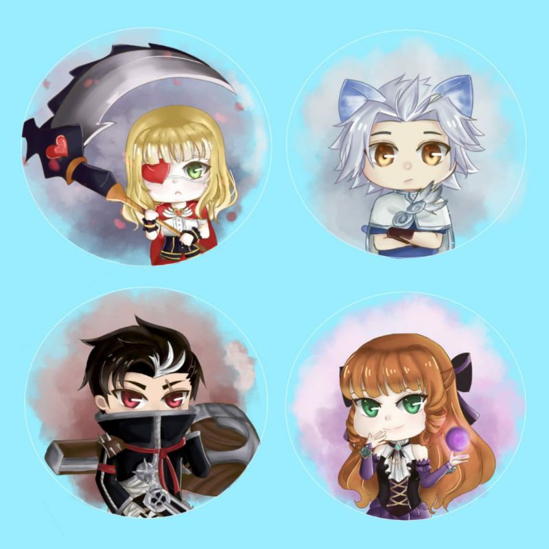 Jual Mobile Legends Acrylic Keychain | Ruby / Harith / Granger ...