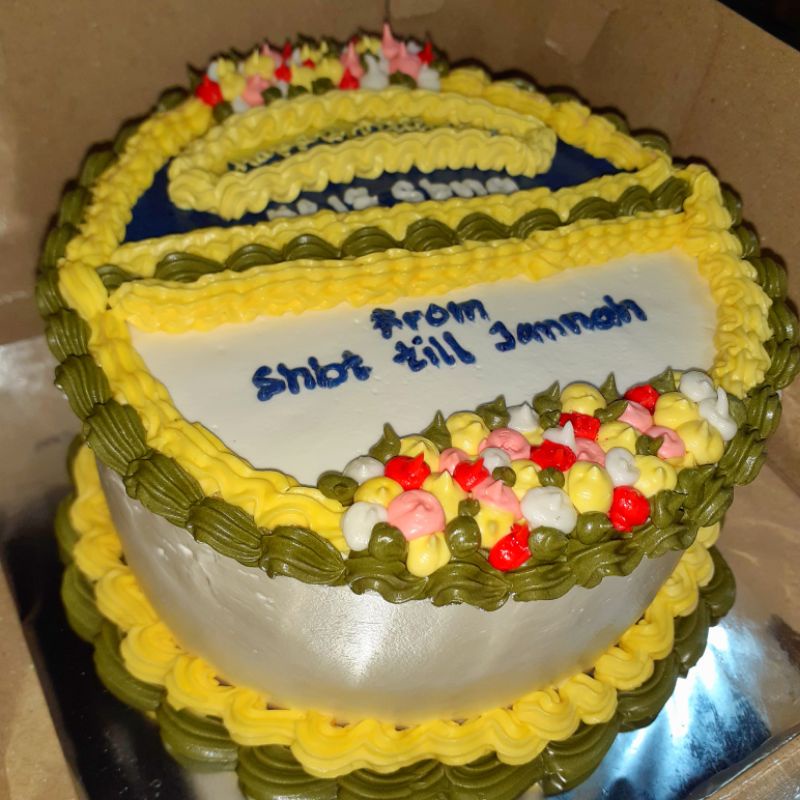 Jual Cake 16 cm bisa request design | Shopee Indonesia