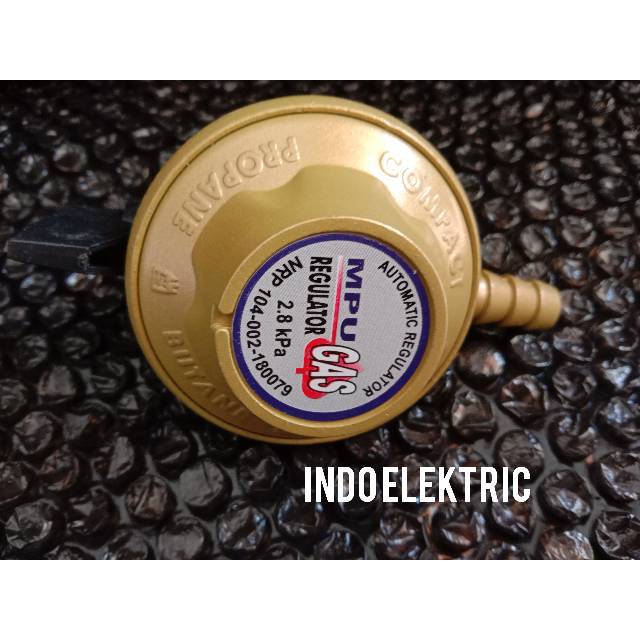 Jual Regulator Kompor gas LPG MERK MPU SNI 2.8KPA | Shopee Indonesia