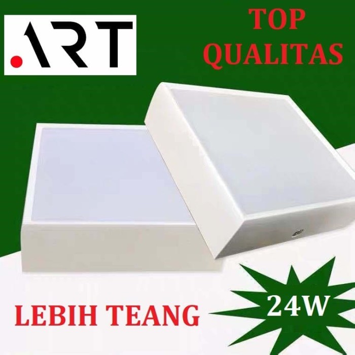 Jual DOWNLIGHT OUTBOW 888-24Watt KOTAK / BULAT / LAMPU PLAFON / BK / WH ...