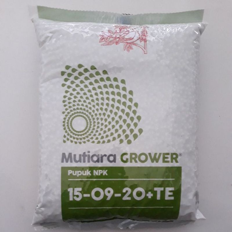 Jual Npk grower mutiara 15-09-20 + TE 1 kg | Shopee Indonesia