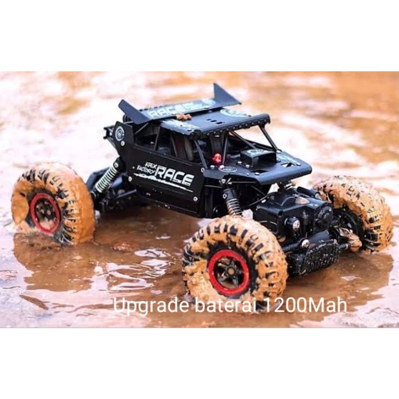 Jual mobil remote control offroad monster 4x4 drive 4WD | Shopee Indonesia