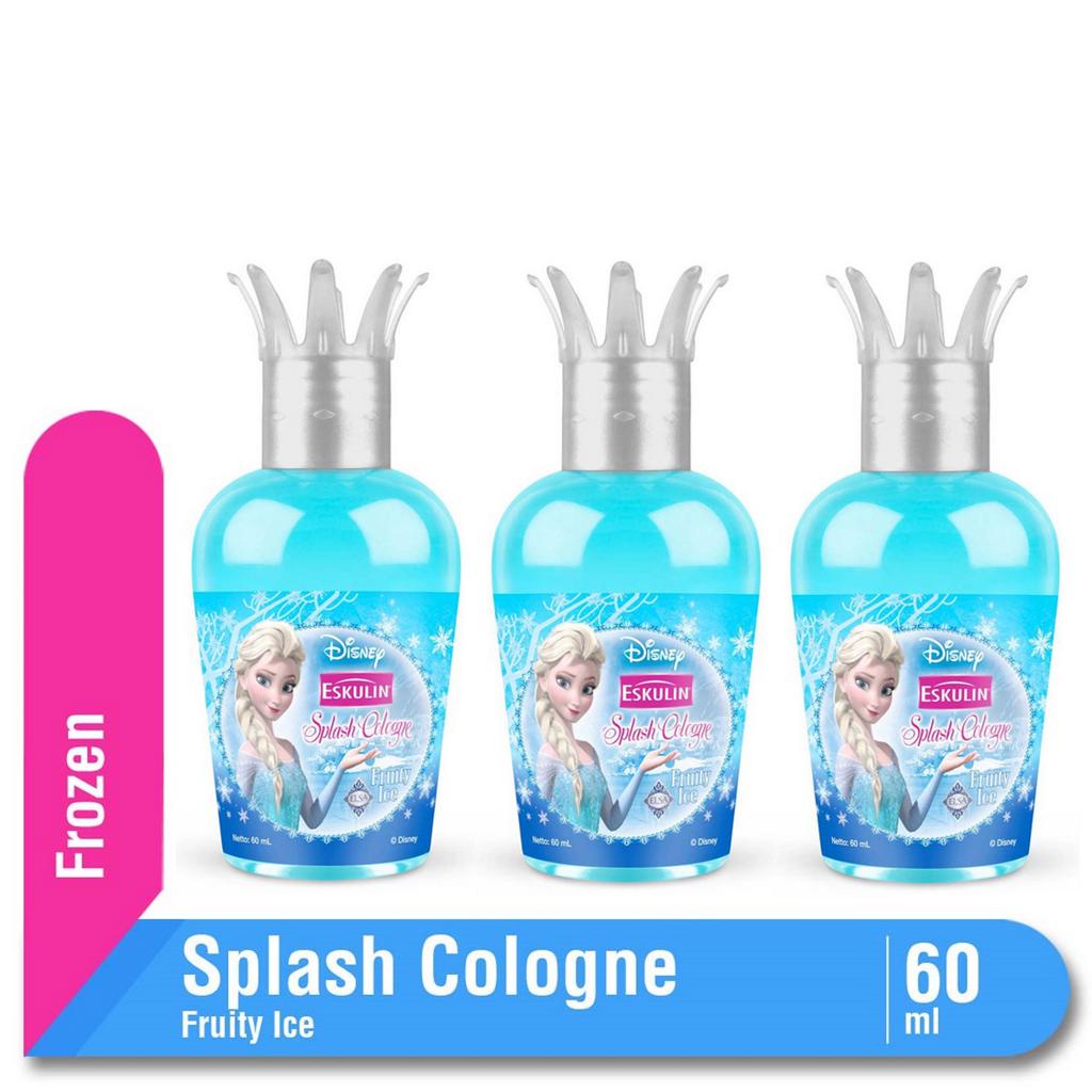Jual Eskulin Kids Splash Cologne Fruity Ice Frozen 3 x 60 mL | Shopee Indonesia
