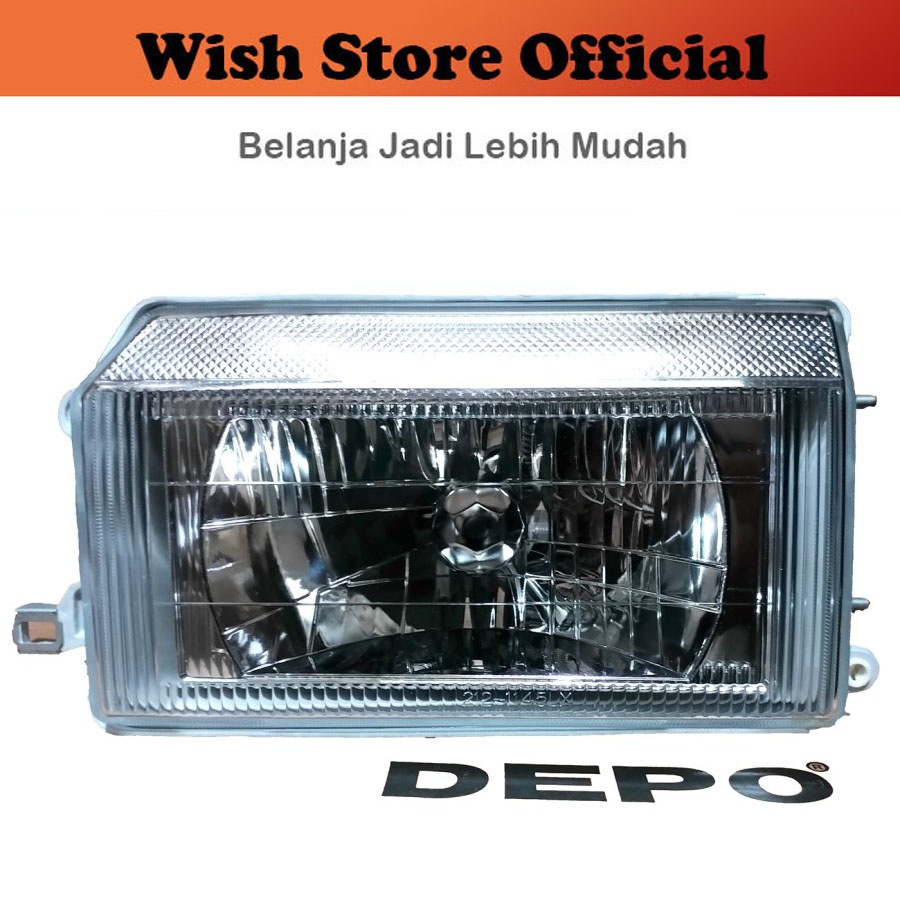 Jual HEADLAMP LAMPU BESAR DEPAN HEAD LAMP TOYOTA Kijang Grand Crystal ...