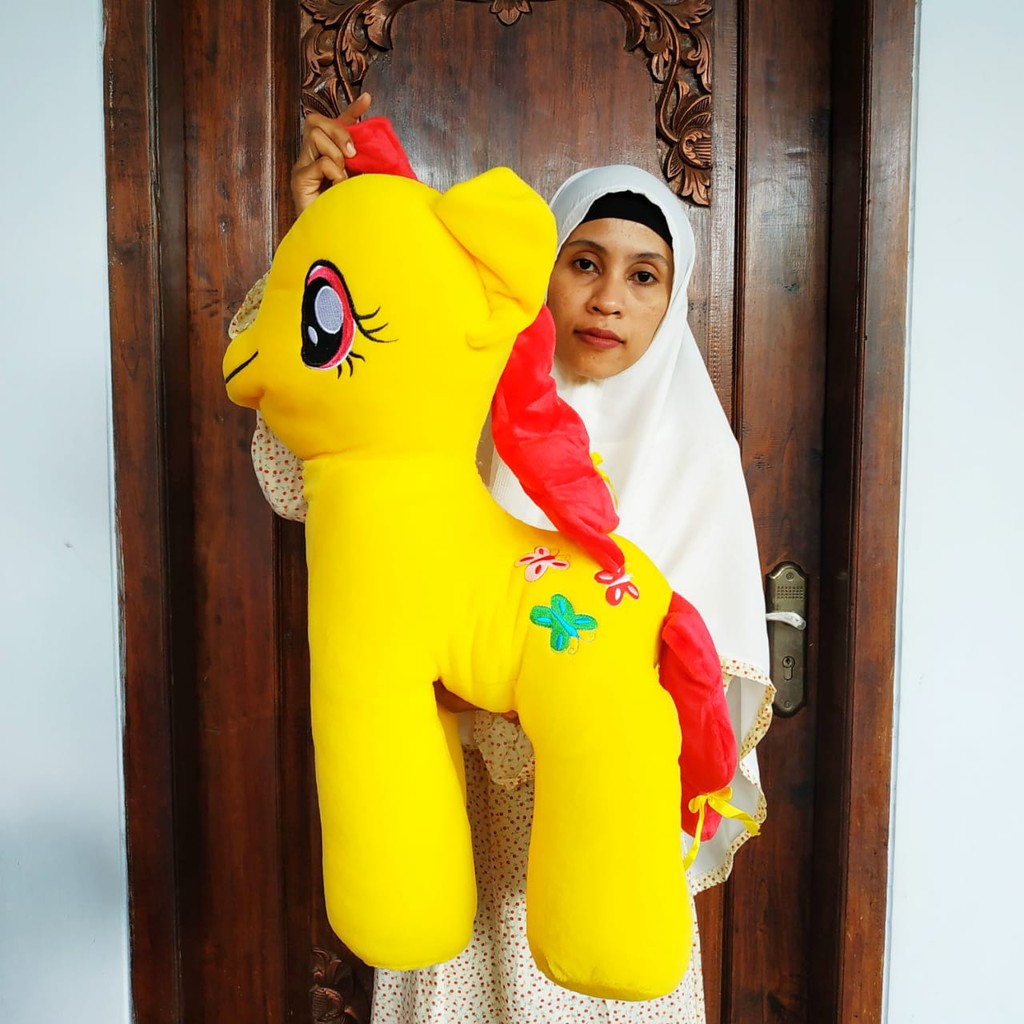 Jual Boneka My Little Pony Jumbo 70cm Kuda Pony Jumbo | Shopee Indonesia