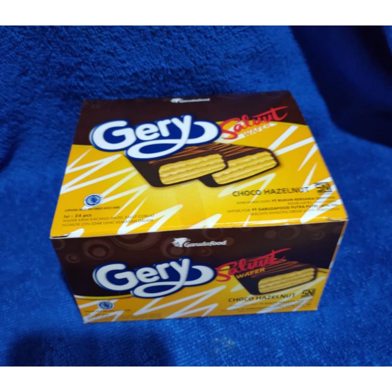 Jual GERY SALUT WAFER HAZELNUT (PACK) | Shopee Indonesia