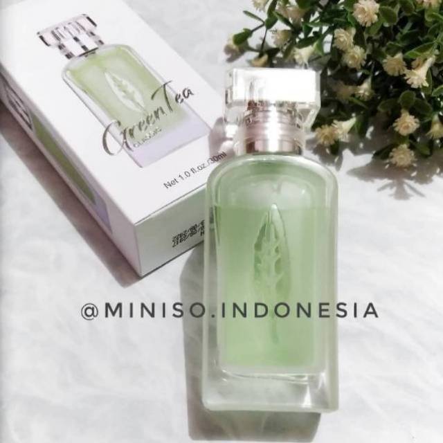 Jual PARFUM GREEN TEA MINISO PARFUM CEWEK CLASSIC PARFUM 30ML AROMA ...