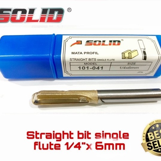 Jual Mata router mata profil 101-041 straight bit 14x6mm SOLID | Shopee ...
