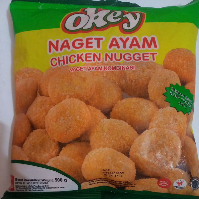 Jual okey naget ayam 500 gr | Shopee Indonesia