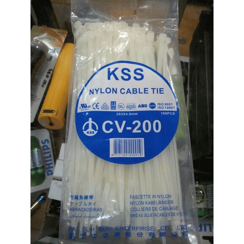 Jual Kabel tis cable ties KSS CV-200 20cm | Shopee Indonesia