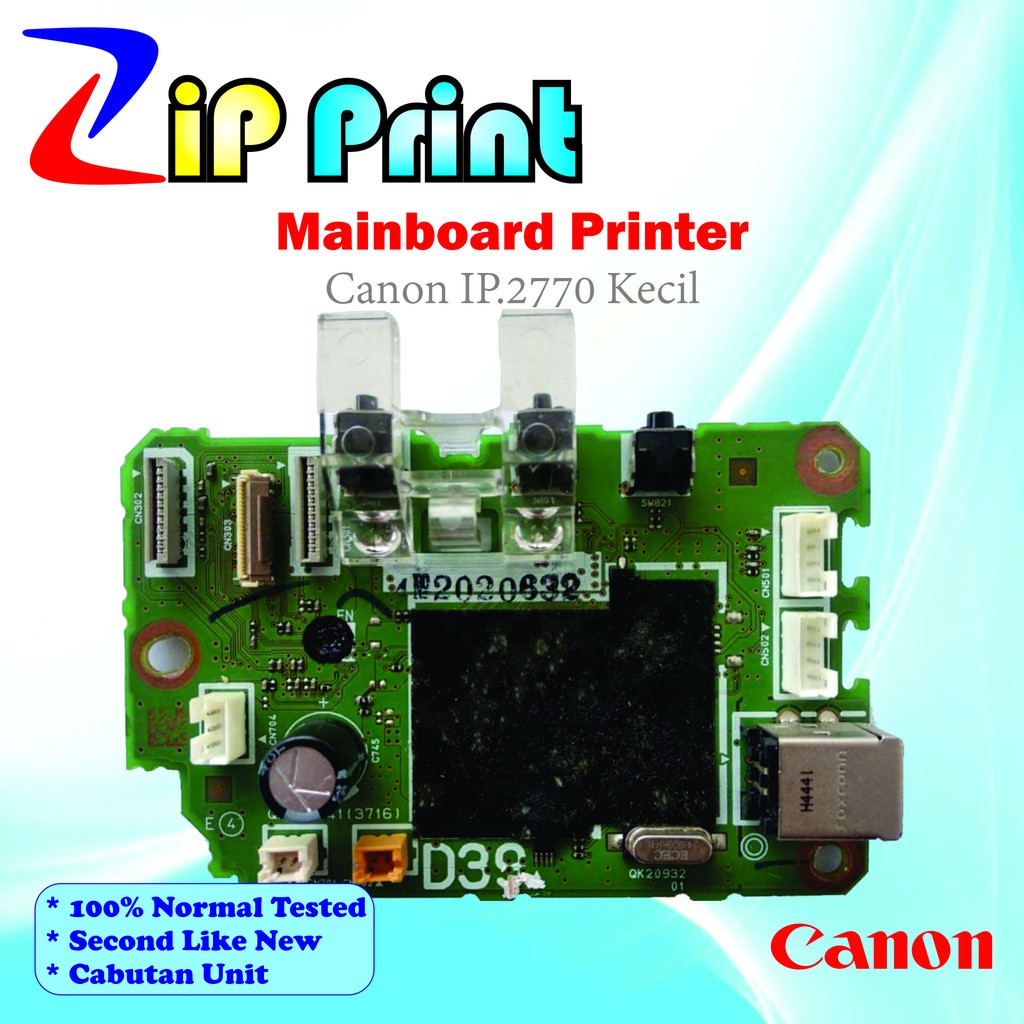 Jual Mainboard Printer Canon IP2770 Original Cabutan Board Motherboard ...