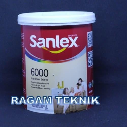 Jual Sanlex 6000 1 kg dinding Putih Hitam Kuning 1kg - Putih | Shopee ...