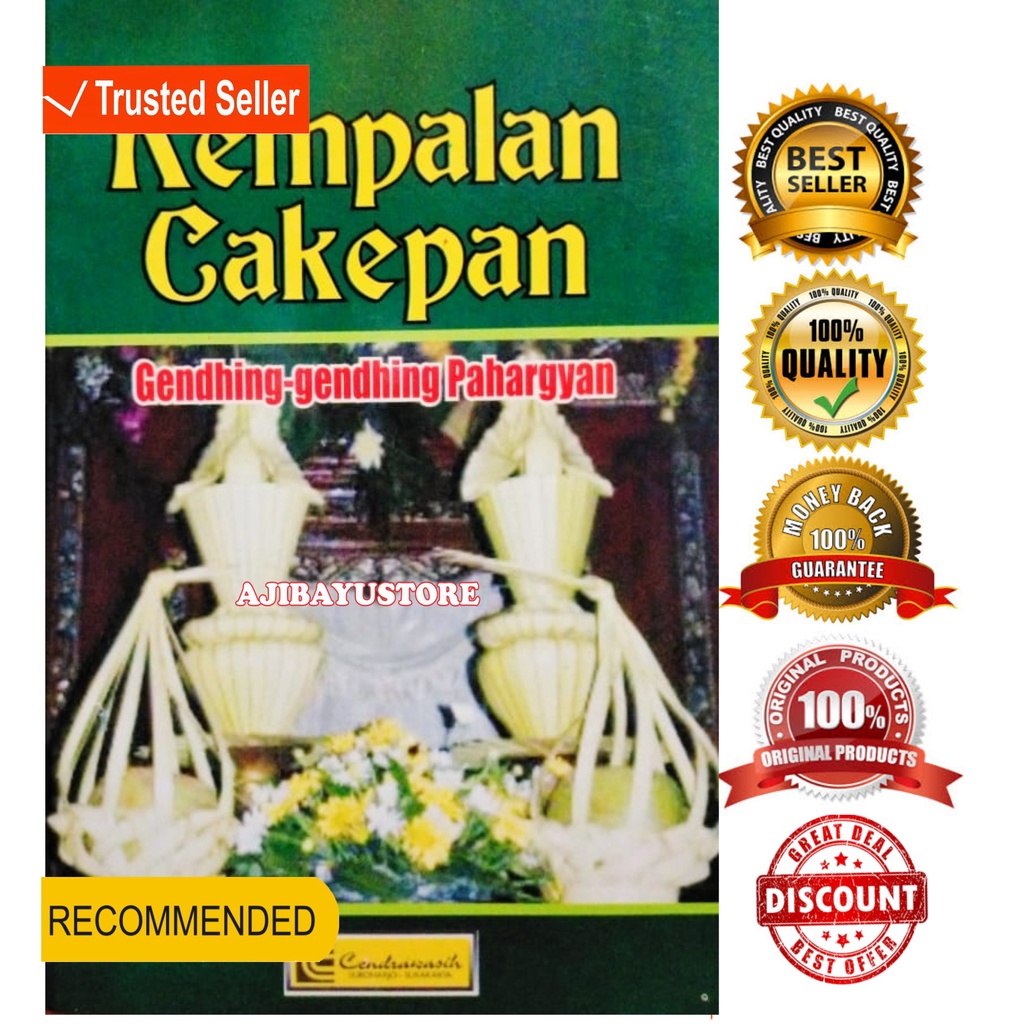 Jual BUKU KEMPALAN CAKEPAN GENDHING-GENDHING PAHARGYAN P DWIJO CARITA ...