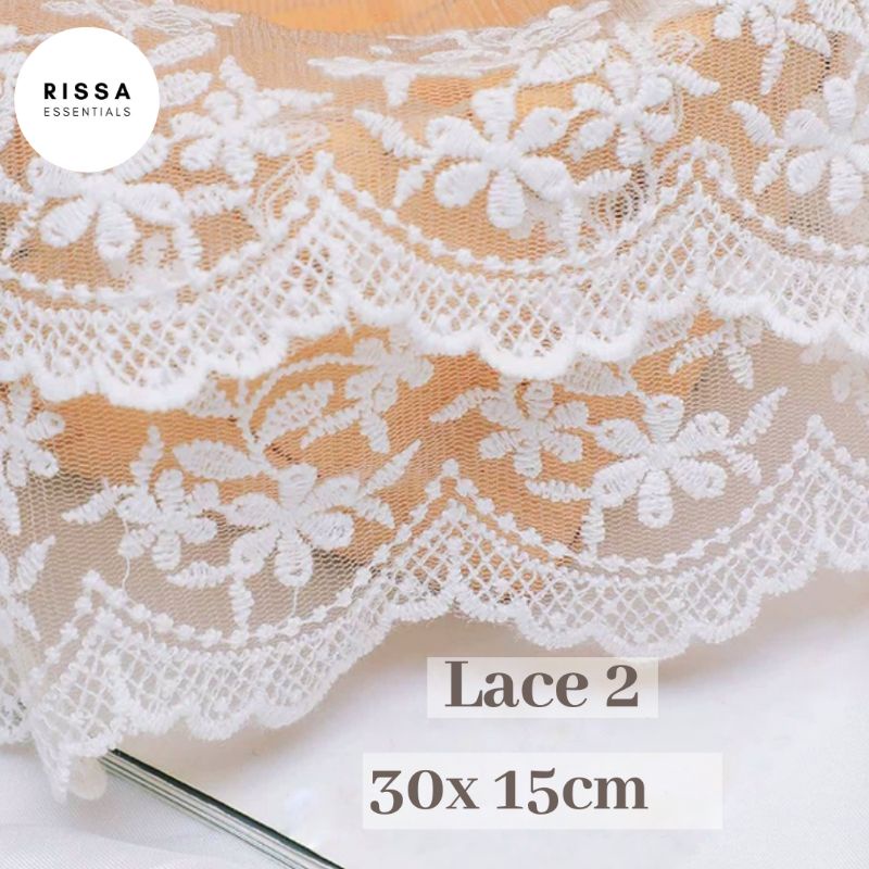 Jual [RISSA] Properti Foto Elegant Vintage Eropa Lace Renda Prop Foto ...