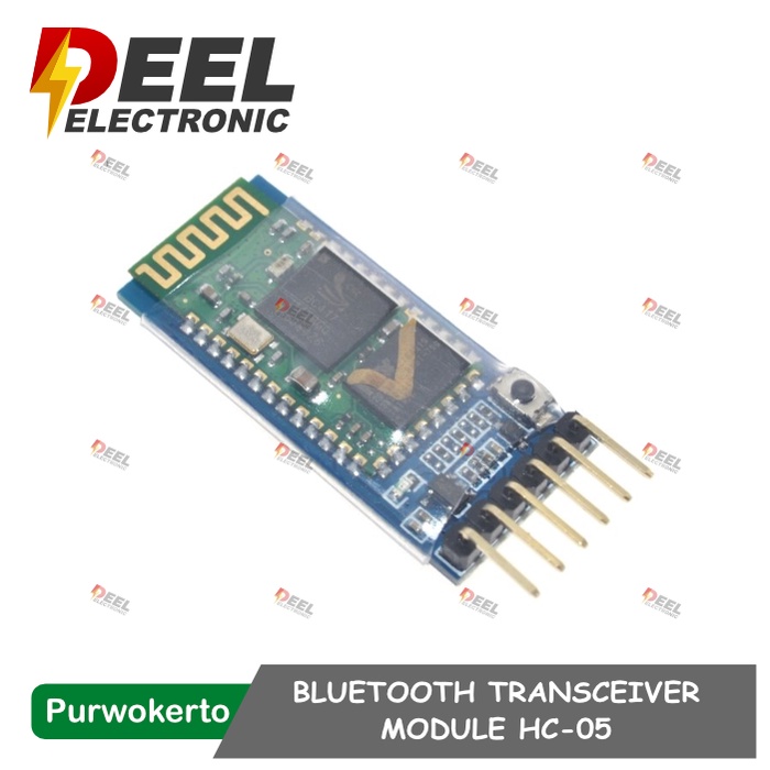 Jual BLUETOOTH TRANSCEIVER MODULE HC-05 HC05 6 PIN WITH ANTI REVERSE ...