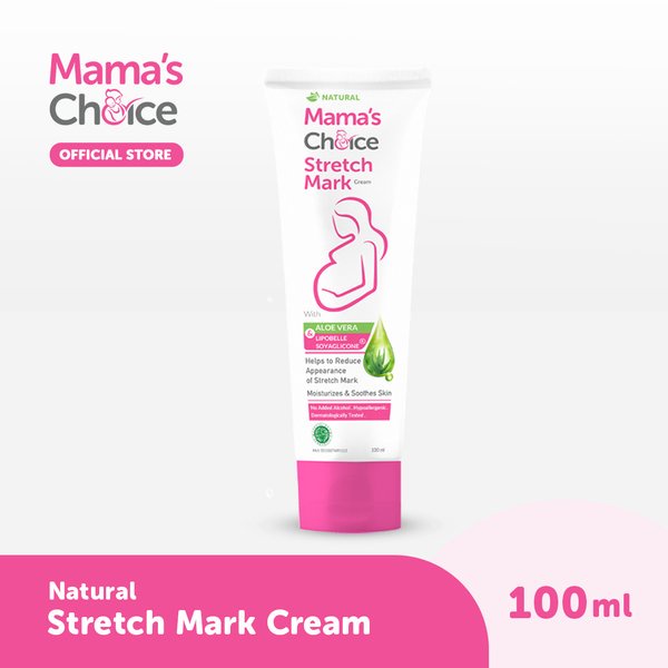 Jual Mama's Choice Stretch Mark Cream (Solusi Perut Gatal dan Stretch ...