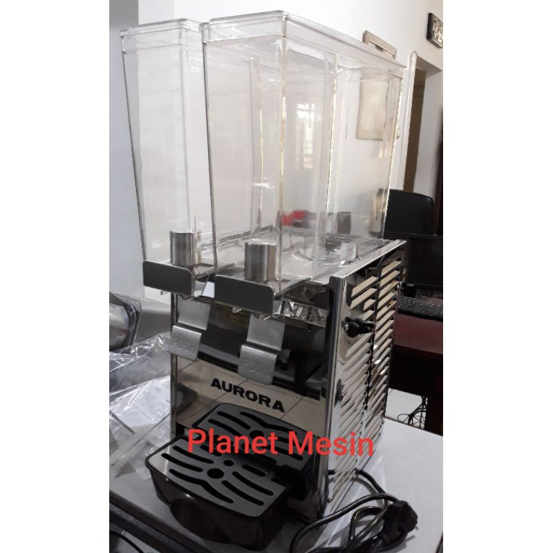Jual Mesin Juice Dispenser, Mesin Milo 2 Tabung Aurora | Shopee Indonesia