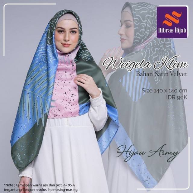 Jual HIJAB BRANDED / HIJAB PALING LARIS / HIJAB NIBRAS WEIGELA KLIM ... Jual HIJAB BRANDED / HIJAB PALING LARIS / HIJAB NIBRAS WEIGELA KLIM ...