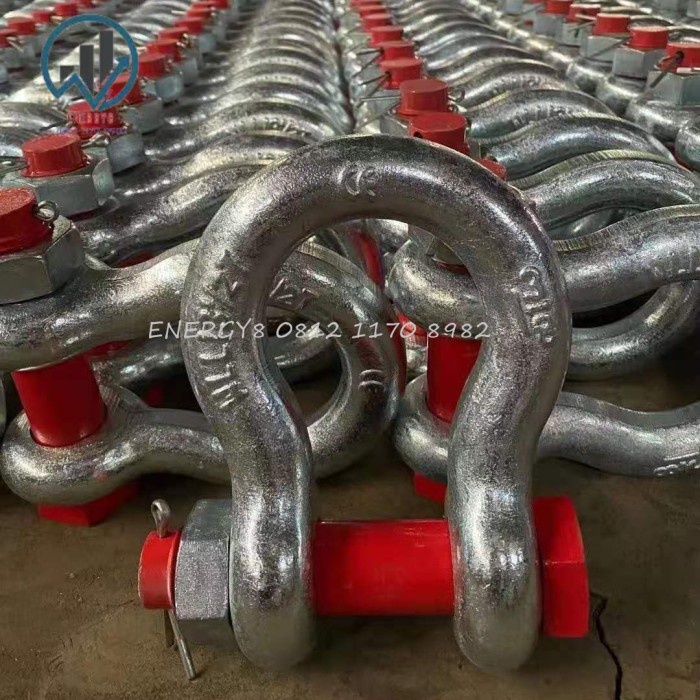 Jual Katrolbarang- Bow Shackle 12 Ton G209 | Ring Omega | Segel Omega ...