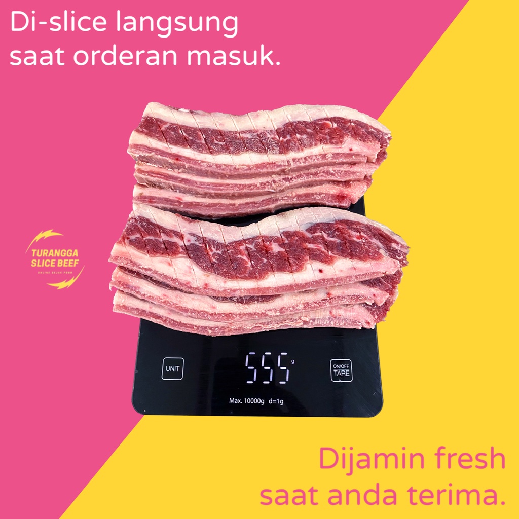 Jual Dragon Karubi US Short Plate Slice Beef khas Gyukaku & Kintan ...