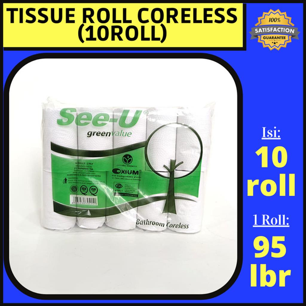Jual Tissue See U Coreless (10 roll) | Shopee Indonesia