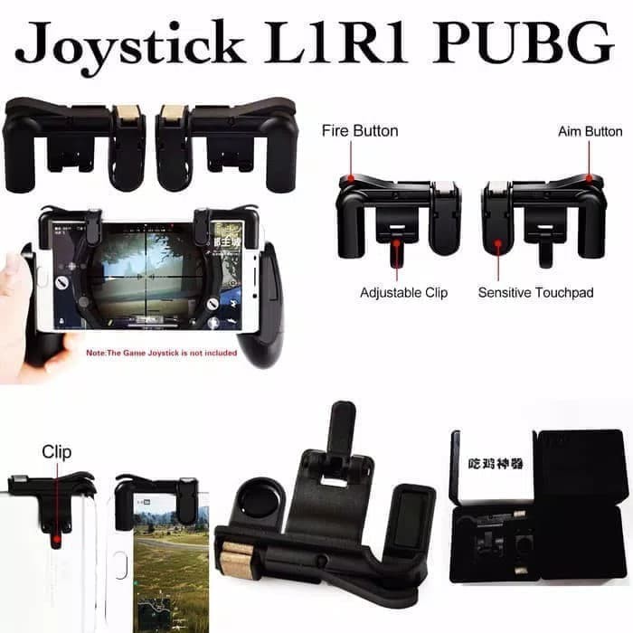 Jual L1 R1 Sharp shooter PUBG Mobile joystick /Rule Of Survival/Free ...