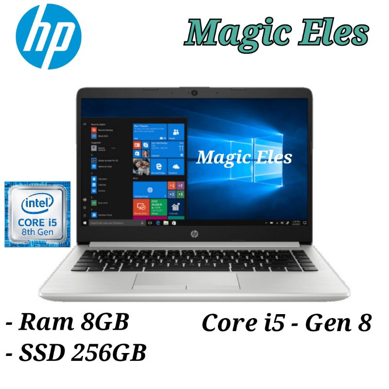 Jual Laptop HP 348 G5 intel Core i5 - 8265U Ram 8GB SSD 256GB / SSD ...