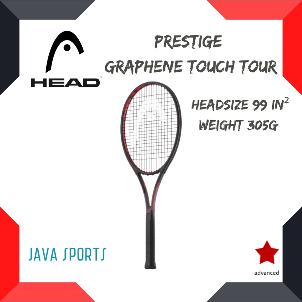 Jual Tenis Raket Head Prestige Graphene Touch Tour | Advanced | 99 in² ...