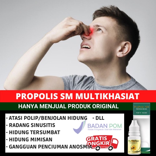 Jual Obat Polip Hidung Benjolan Dalam Hidung Radang Sinusitis Mampet Tersumbat Sulit Bernafas ...
