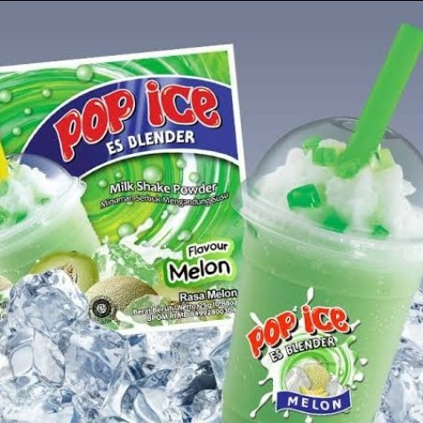 Jual Pop Ice Blender Melon Sachet 1 Renceng | Shopee Indonesia