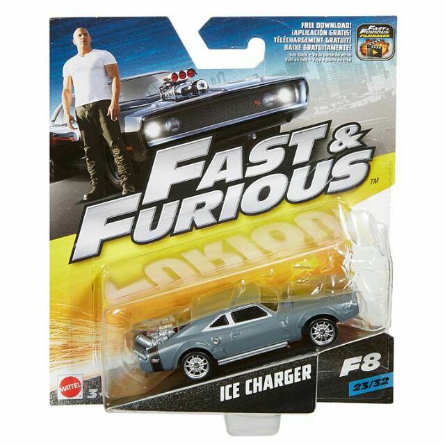 Jual Mattel Fast & Furious 8 Ice Charger 23 32 Skala 55 | Shopee Indonesia