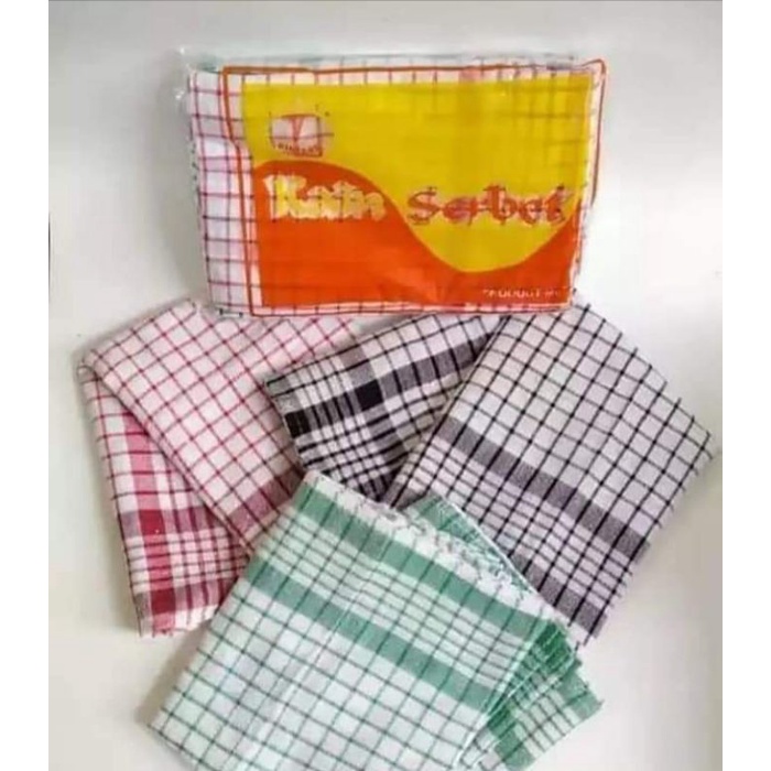 Jual KAIN SERBET PER BUNGKUS (1 LUSIN) | Shopee Indonesia