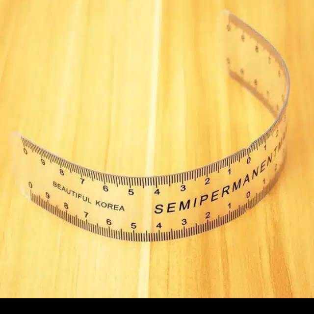 Jual Penggaris Elastis Lengkung untuk Sulam Alis | Shopee Indonesia