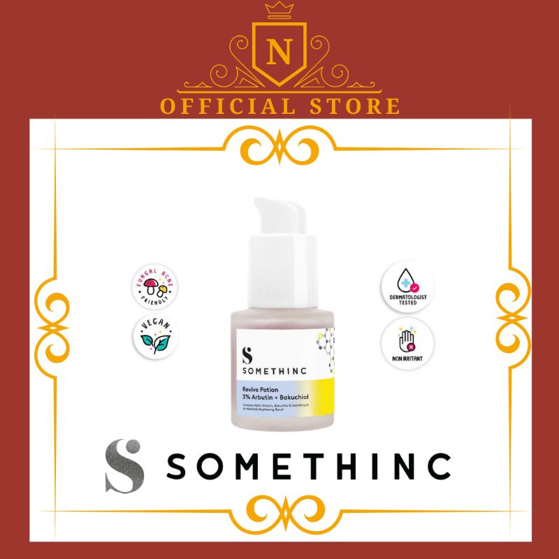 Jual SOMETHINC Revive Potion 3% Arbutin + Bakuchiol Serum | Shopee ...
