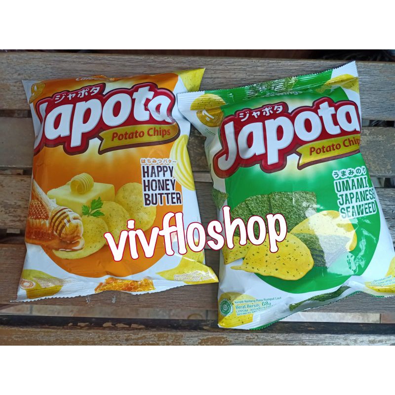 Jual Japota Potato Chips (Japanese Seaweed/ Honey Butter) Keripik ...