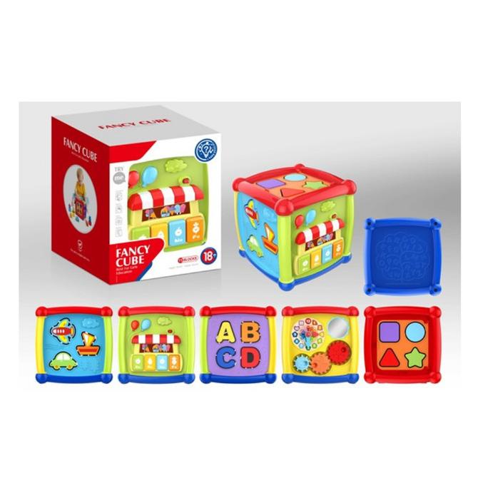 Jual Gratis Ongkir !!! Mainan Anak Multifungsi 6 In 1 Fancy Cube ...