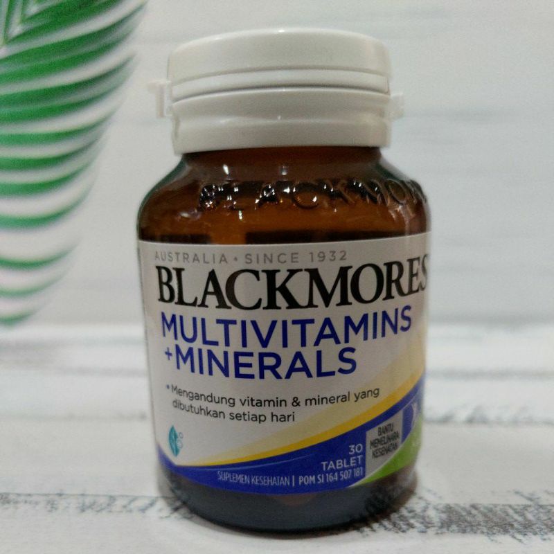 Jual Blackmores Multivitamins + Minerals 30 Tablet Bpom Ori Kalbe | Shopee Indonesia