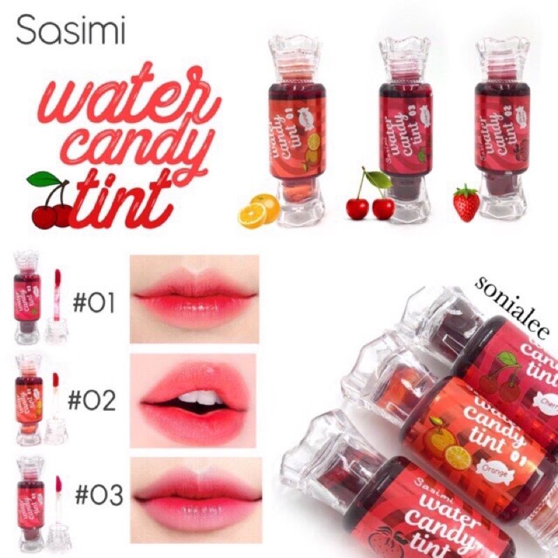 Jual WATER CANDY LIP TINT SASIMI | Shopee Indonesia