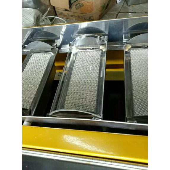 Jual kaca bakaran sosis / cover glass / kaca Harga Kompor bakaran ...