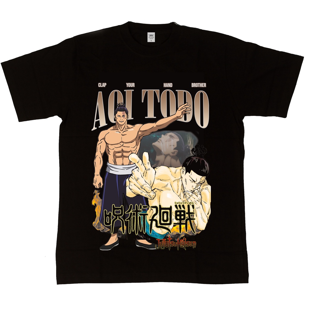 Jual Animood - Tshirt Aoi Todo Jujutsu Kaisen Homage Series | Shopee ...