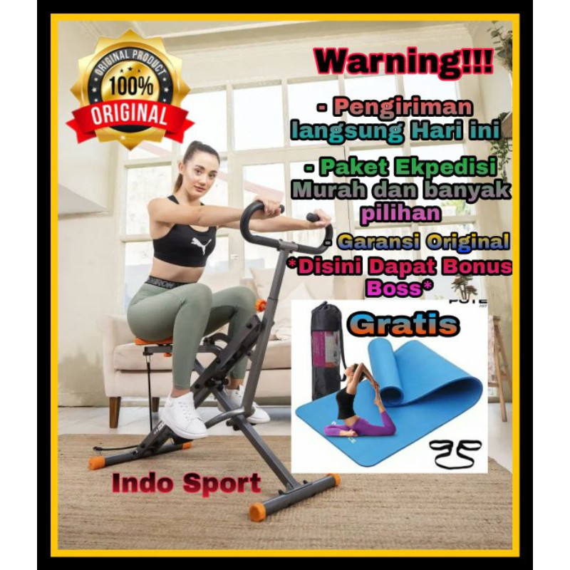Jual Hit Power Squat Original /Exider Home Squat / horse Rider Squat ...