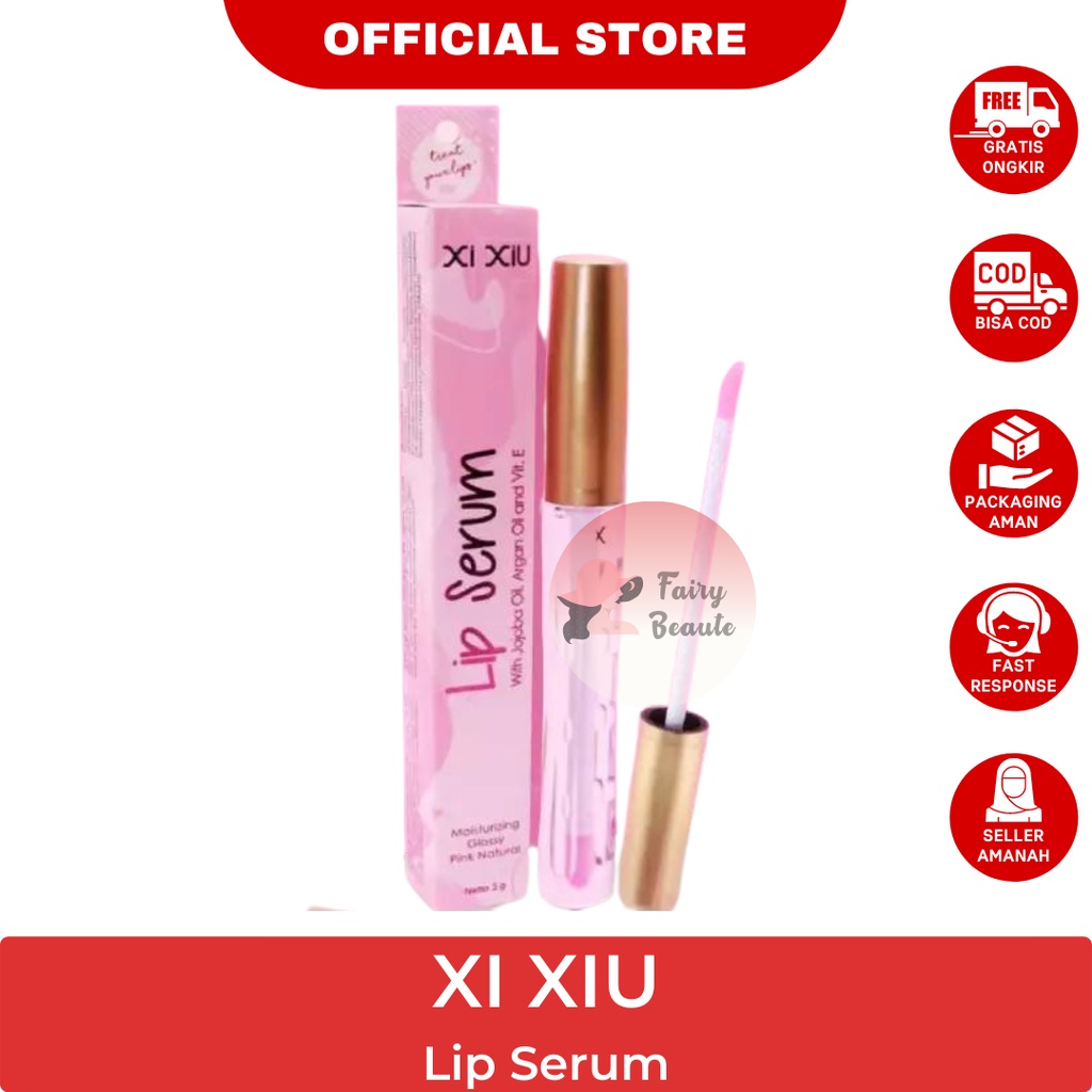 Jual XI XIU Lip Glow Serum | Xixiu Serum Bibir | Lip Mask | Lip Moist ...