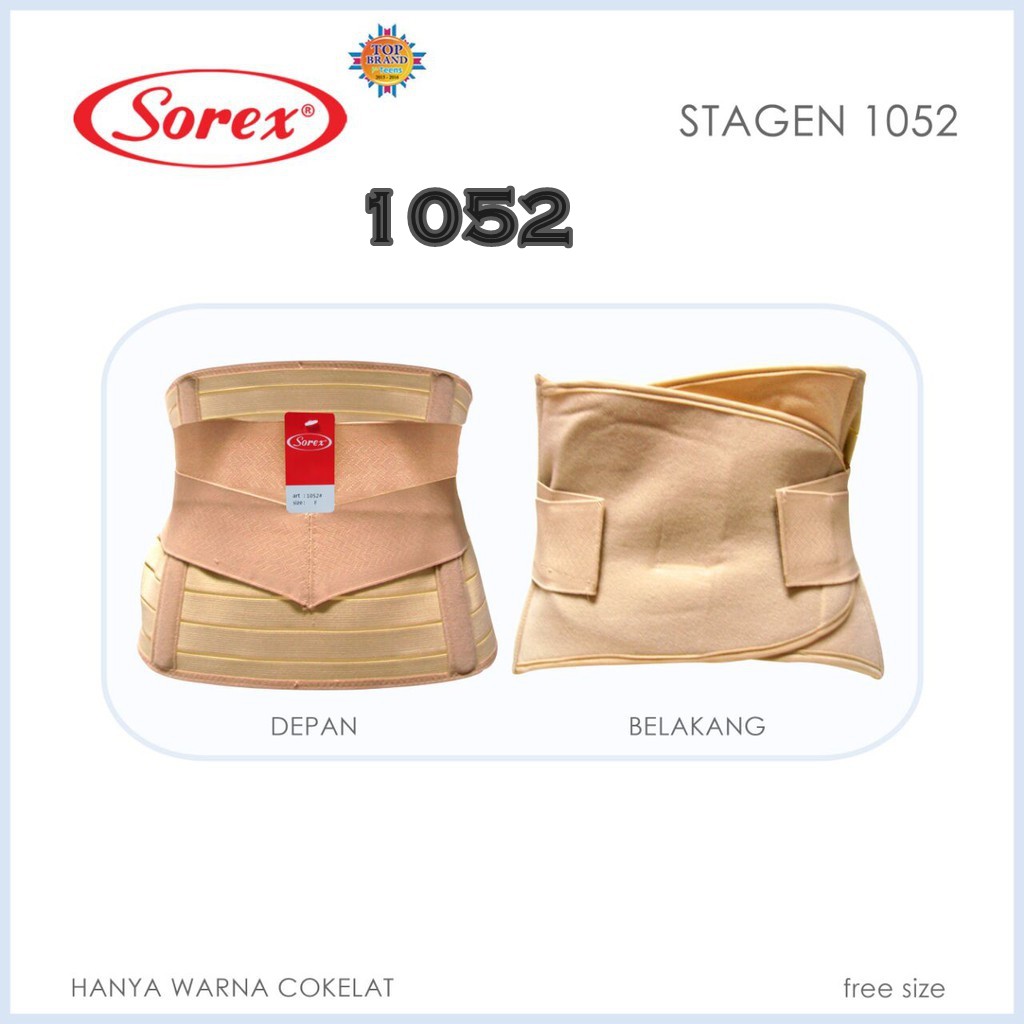 Jual Korset Pelangsing Perut Buncit Wanita Pasca Melahirkan Sorex 1052 ...