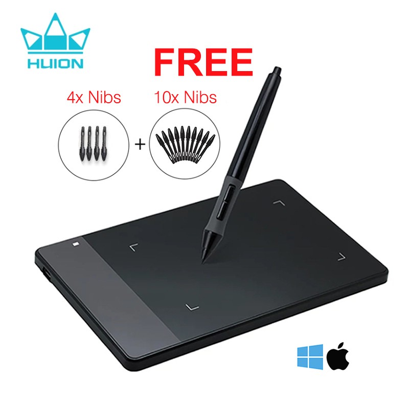 Jual HUION 420 Graphic Drawing Tablet OSU (Alt H430 H430P H420 ...