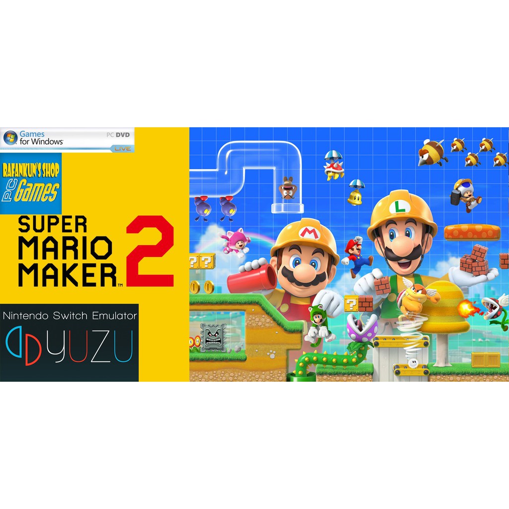 Jual SUPER MARIO MAKER 2 | Pc Game | Yuzu Emulator | Dvd Game | Shopee ...