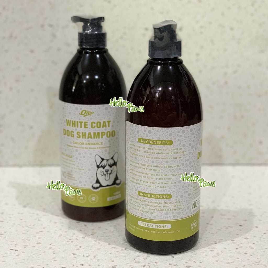 Jual Orgo White Coat Dog Shampoo 1 Liter - Shampoo Anjing Bulu Warna ...